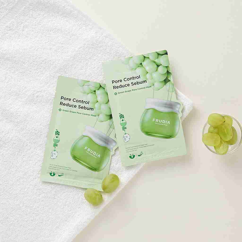 Frudia Green Grape Pore Control Mask - Korean Skincare, K-Beauty Online ...