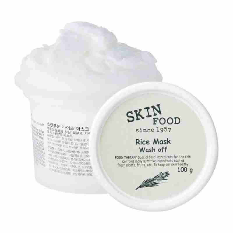 Skinfood Rice Mask Wash Off 100g - Korean Skincare, K-Beauty Online ...