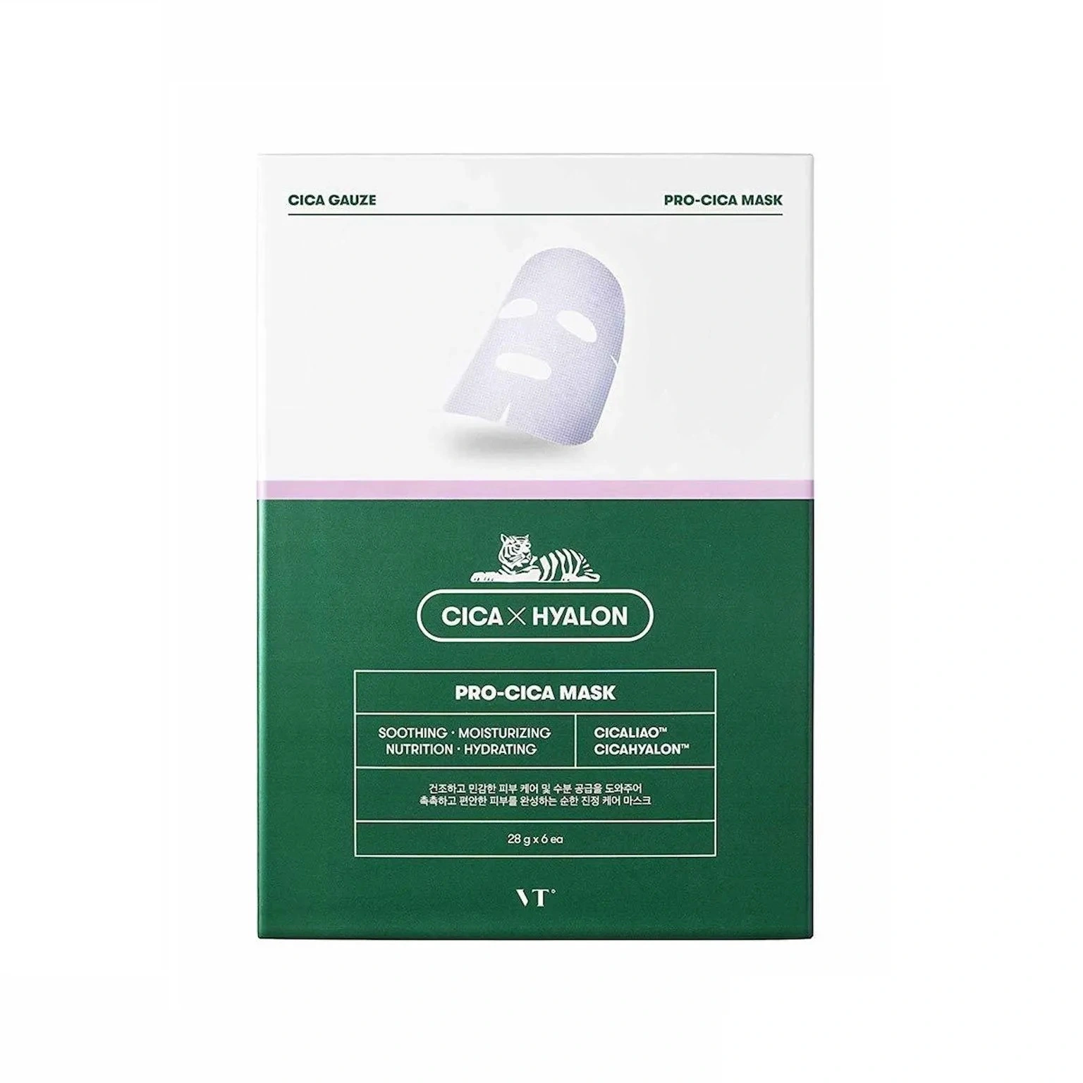 VT Cosmetics VT Pro-Cica Mask (6ea)