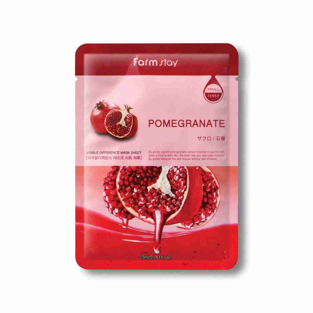 Farmstay Visible Difference Pomegranate Mask